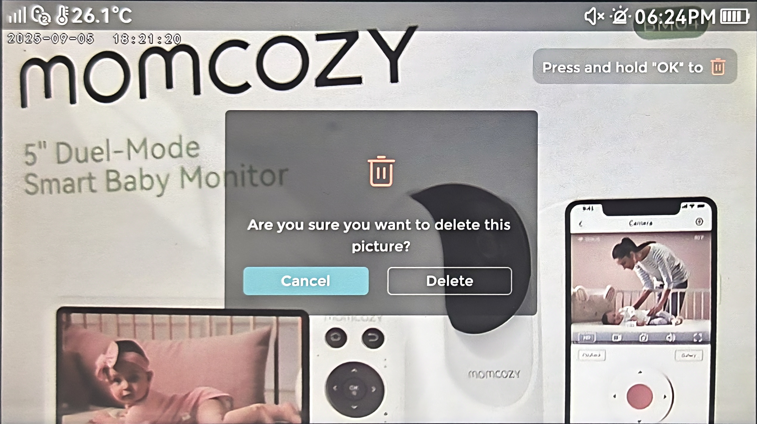 How do I view, search for, and delete photos on the BM03/BM04 Baby Monitor? – Rootglobal