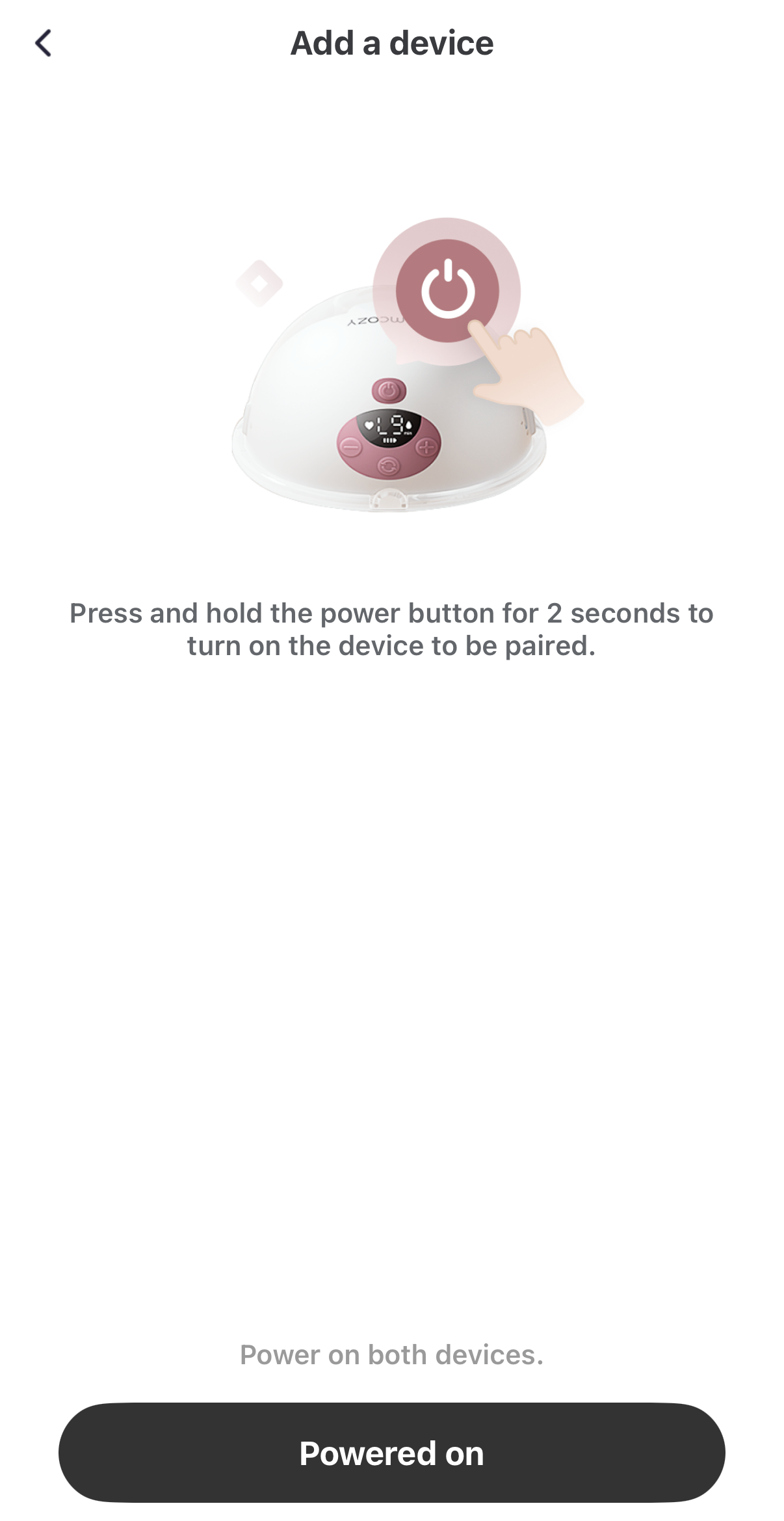 How to connect the M5 Smart to the app – Momcozy