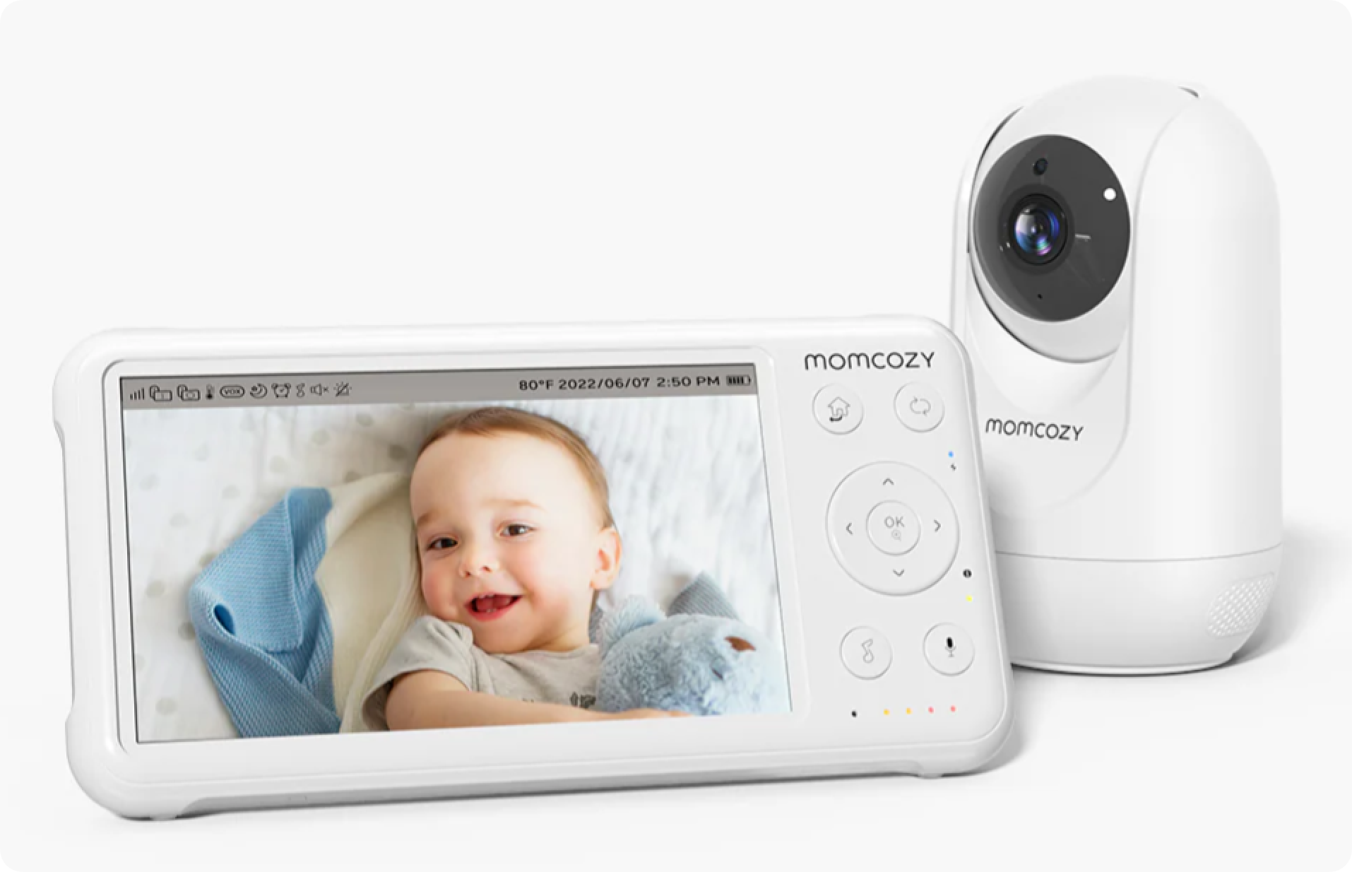 Package and Appearance Function Description of Baby Monitor BM01 -1080P ...