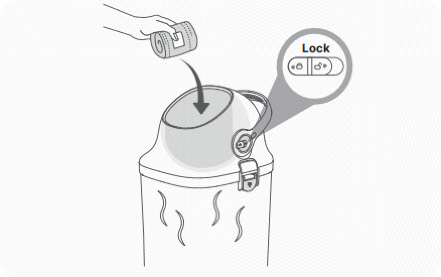 Important instructions of Momcozy Triple-Seal Diaper Pail|DP01 – Momcozy